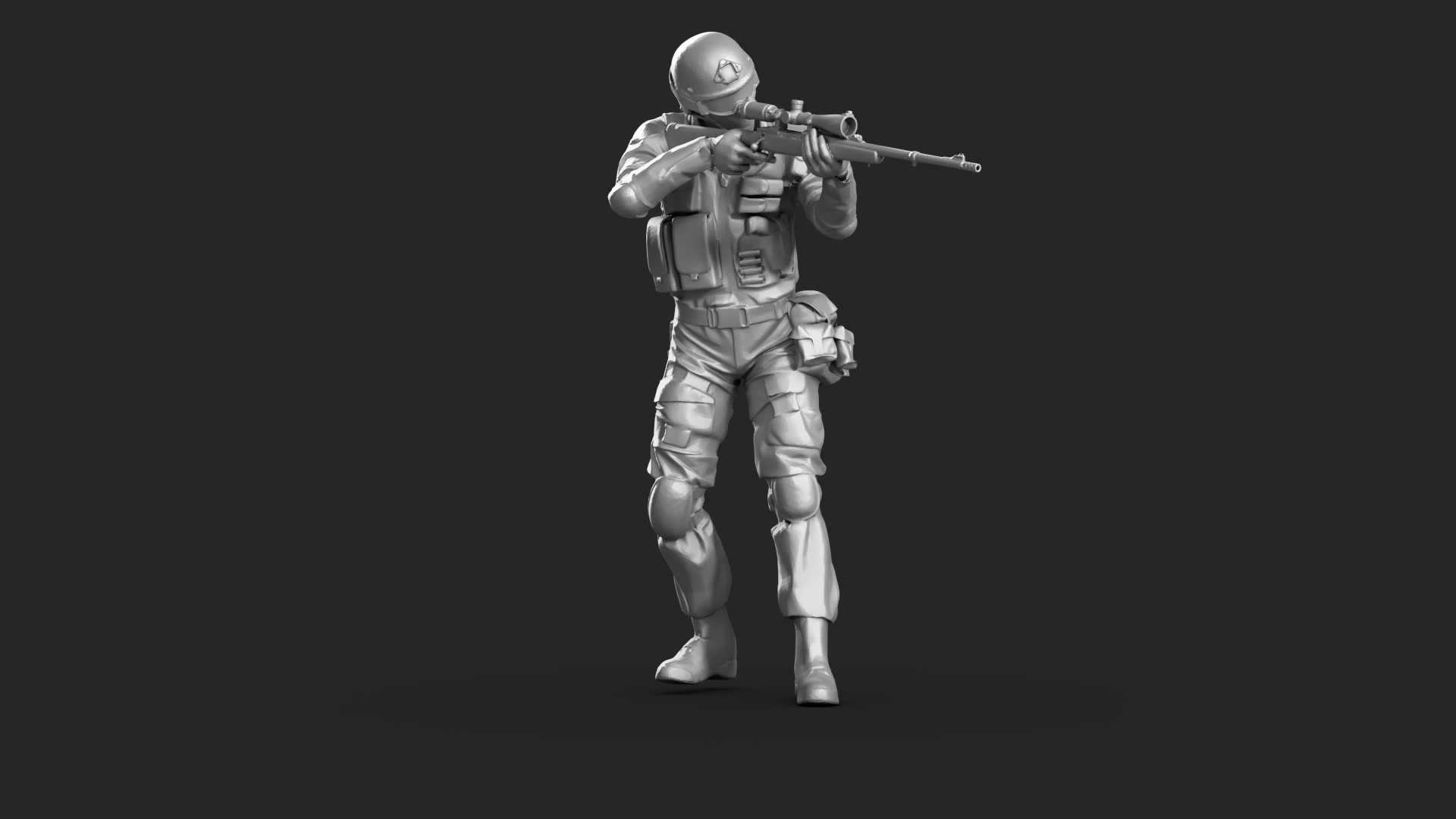 3D file SWAT Figure Set 03 🫡・3D printing template to download・Cults