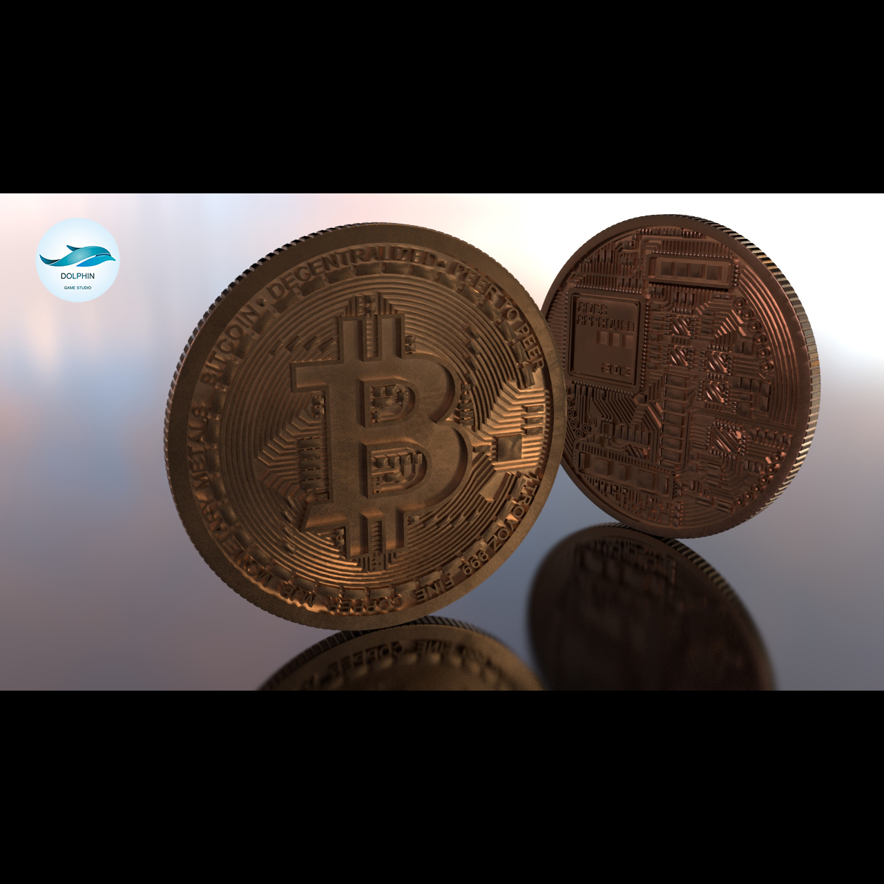 Download STL file Bitcoin • 3D printing template ・ Cults