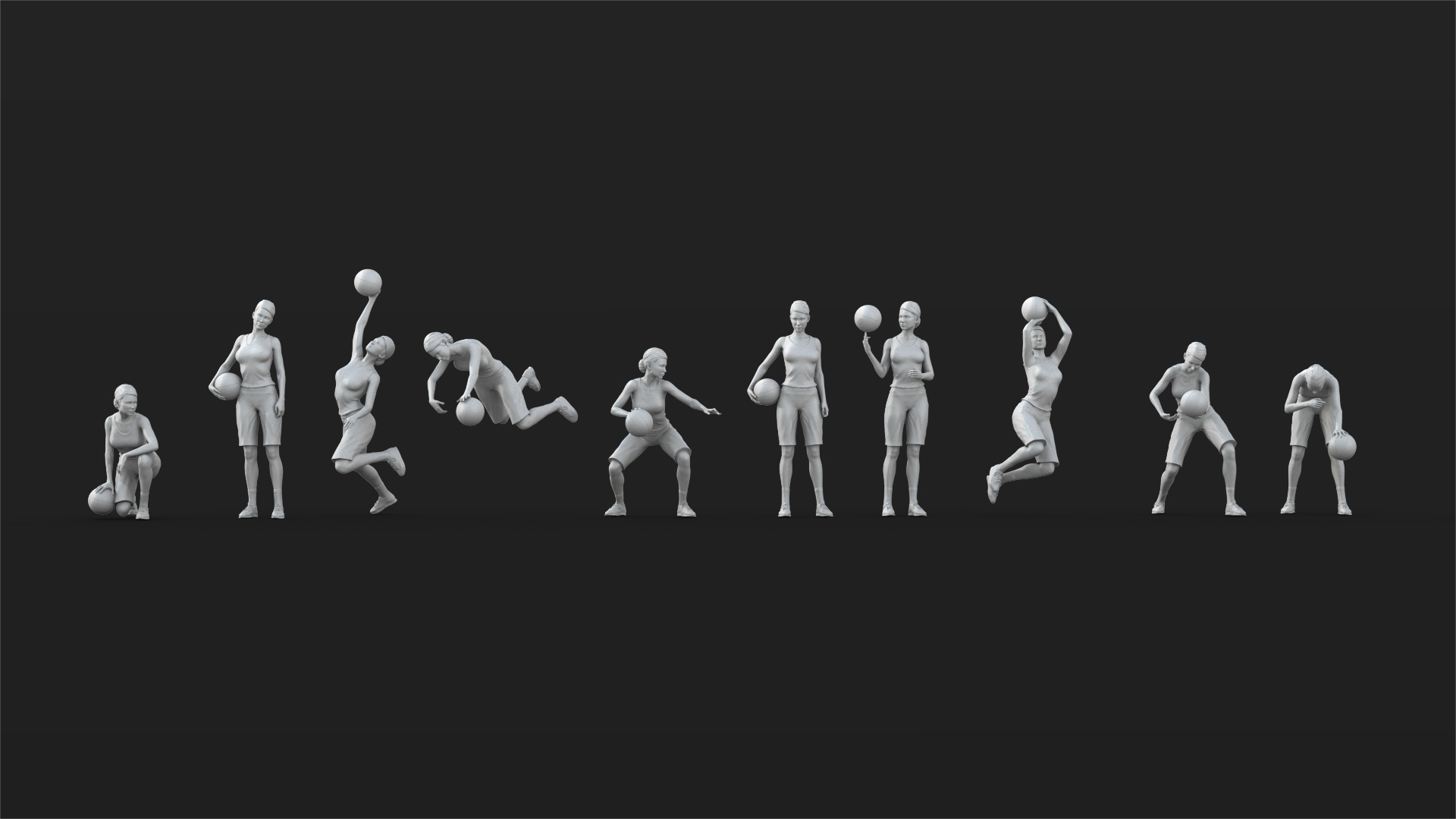 3D file 49 basketball Player figures・3D printer design to download・Cults