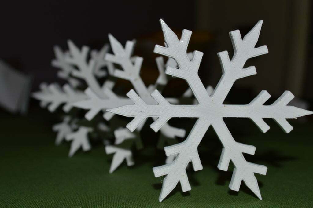 Fichier STL gratuit flocon de neige・Objet imprimable en 3D à ...