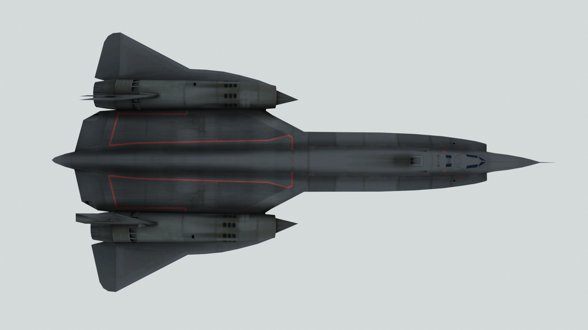 Free STL file Lockheed YF-12A Interceptor aircraft・3D printable model ...