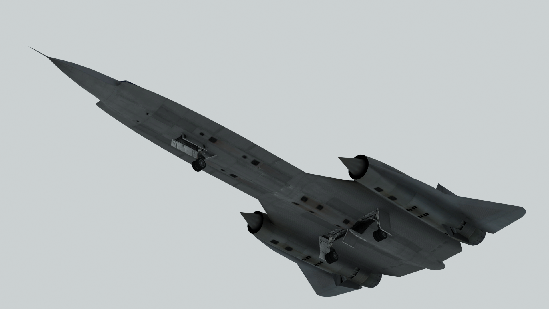 Free STL file Lockheed YF-12A Interceptor aircraft ️・3D printable model ...