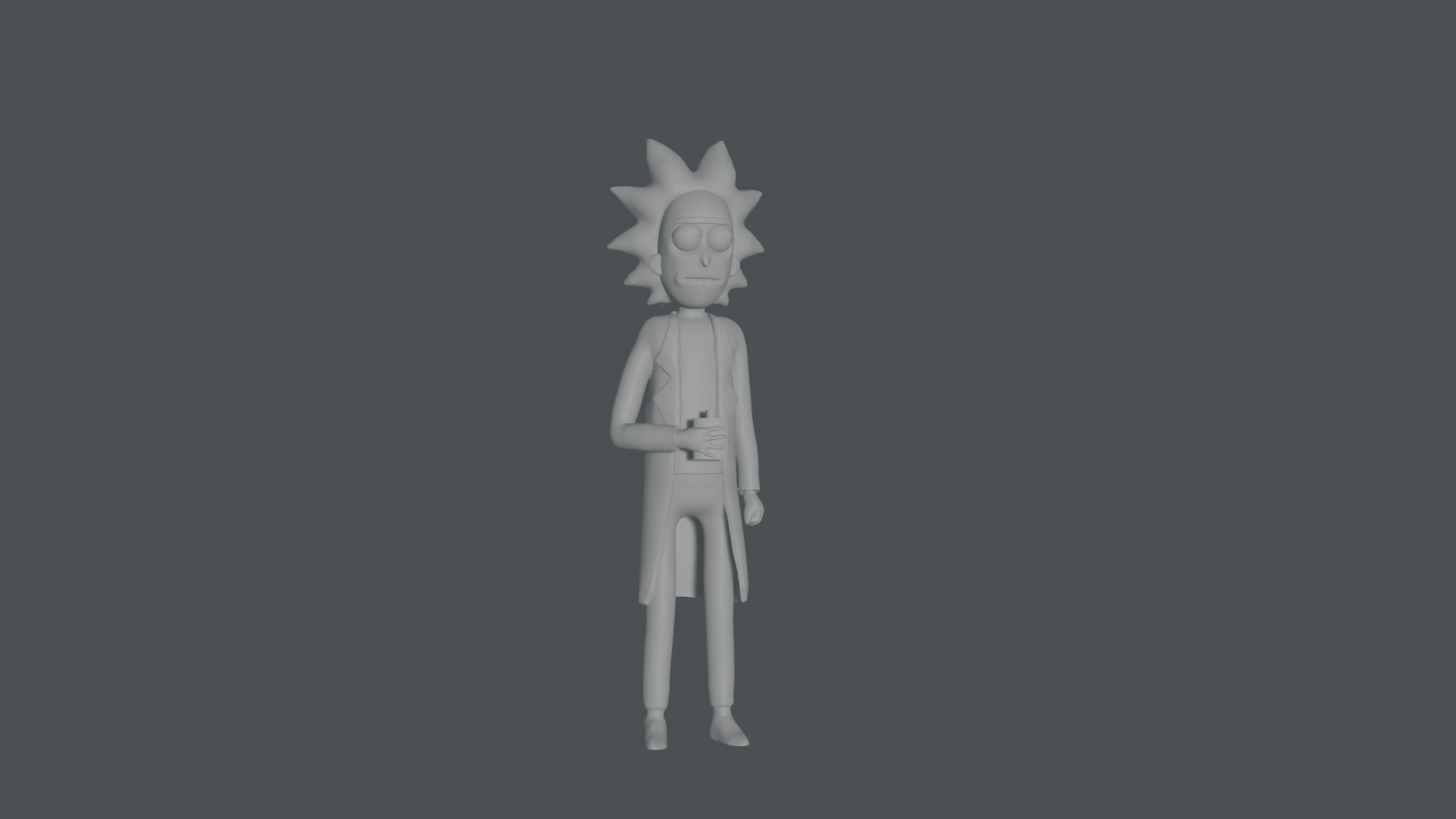 Free STL file Rick and Morty 📱・3D printer model to download・Cults