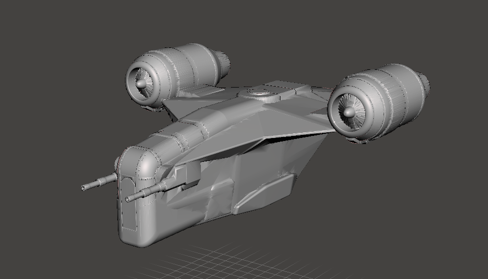 STL file razor crest ' the mandalorian・3D printing idea to download・Cults