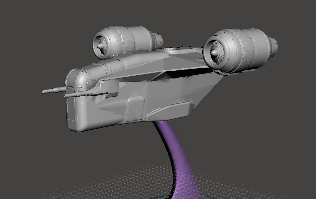 STL file razor crest ' the mandalorian・3D printing idea to download・Cults