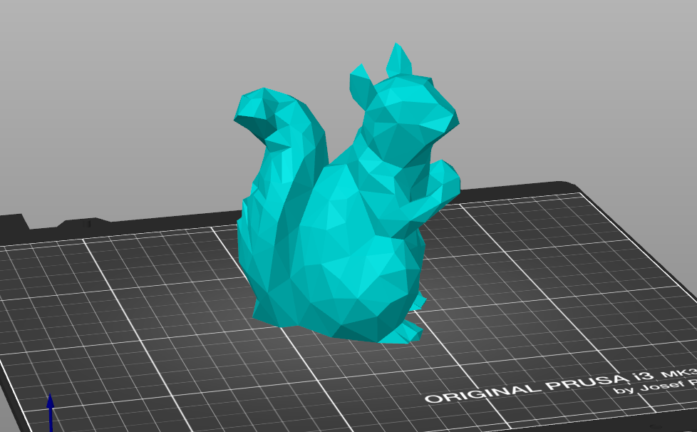 STL file Low Poly Squirrel・3D printable model to download・Cults