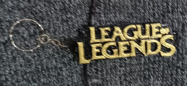 STL file League of Legends key chain (Key ring)・3D print model to ...