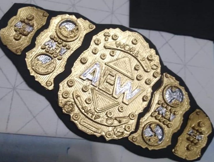 STL file AEW CHAMPION・3D printing template to download・Cults