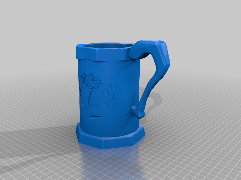 Free 3D file Grogmanay Tankard・3D printable model to download・Cults
