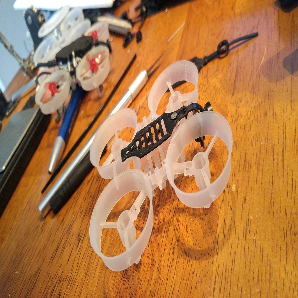 Free STL file Tiny Whoop LOWPRO mod AIO TPU・3D printable model to ...