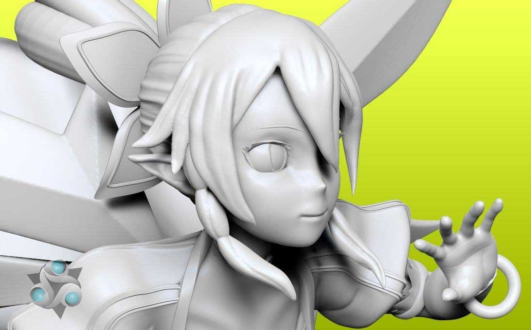 STL file Leafa 🇦🇷・3D printing model to download・Cults