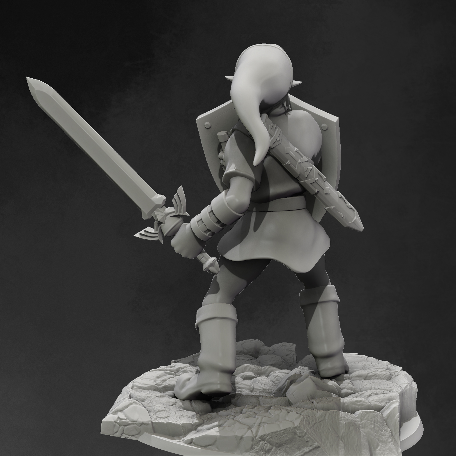 STL file Elf Hero 02・3D printable design to download・Cults