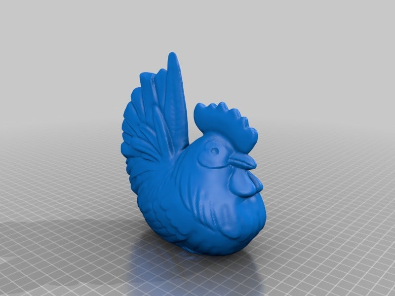 Fichier STL gratuit Coq CHINOIS・Design pour imprimante 3D à télécharger ...