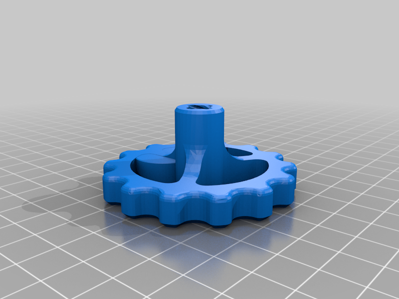 Free 3D file Ender 3 Z-Axis Knob with Fingertip Cup・3D print object to download・Cults