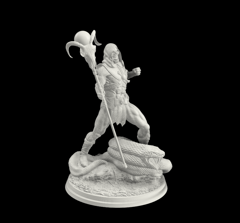 Fichier 3D gratuit Skeletor・Plan pour imprimante 3D à télécharger・Cults