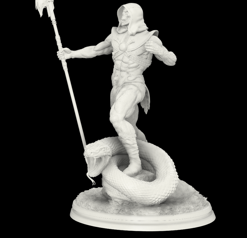 Fichier 3D gratuit Skeletor・Plan pour imprimante 3D à télécharger・Cults