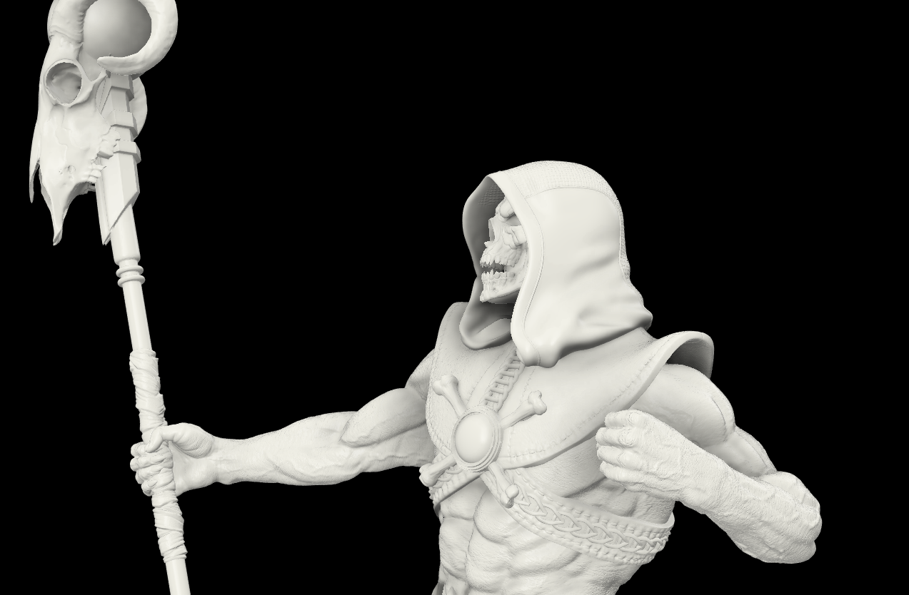 Fichier 3D gratuit Skeletor・Plan pour imprimante 3D à télécharger・Cults