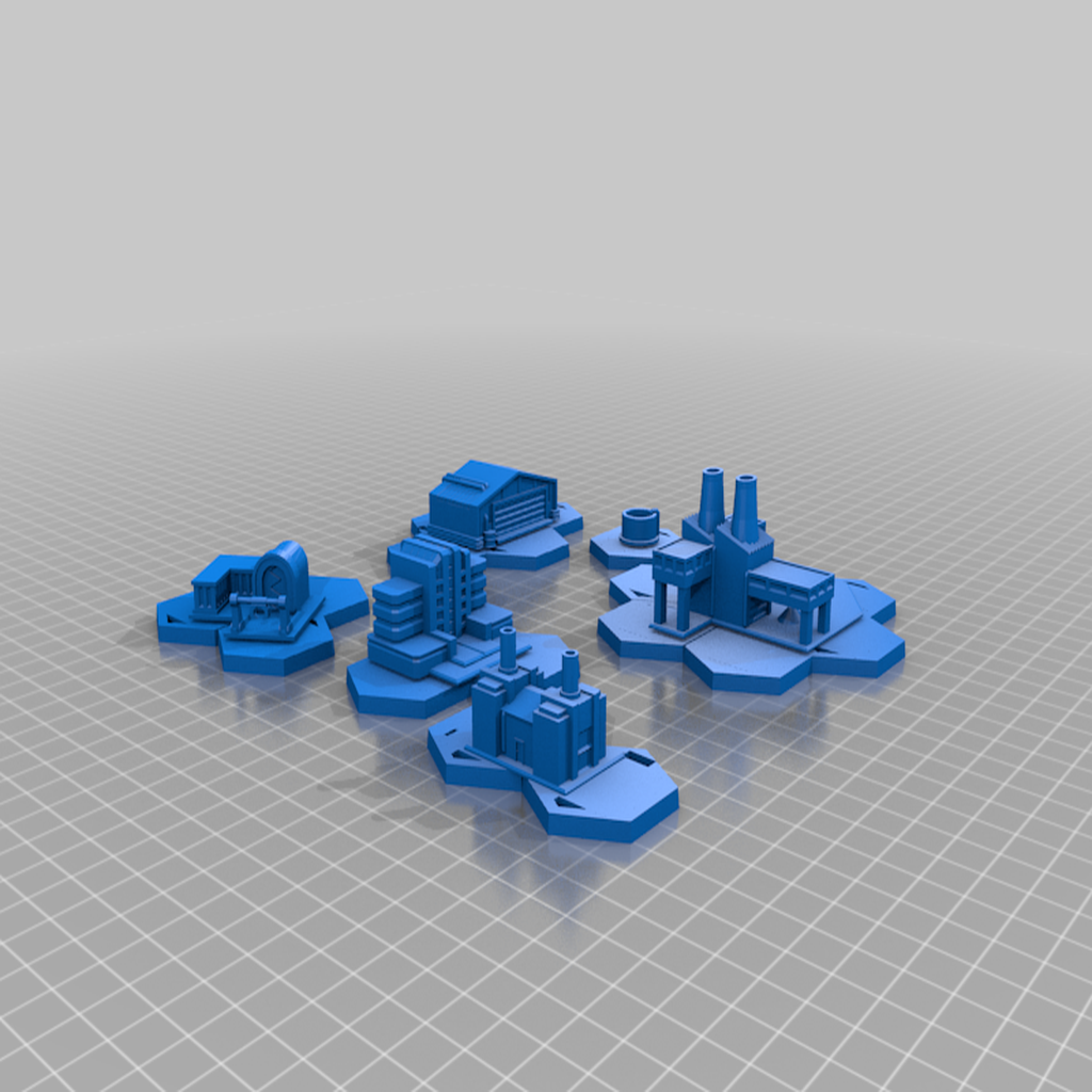 Archivo STL gratis Edificios de C&C Red Alert・Plan de impresión en 3D ...