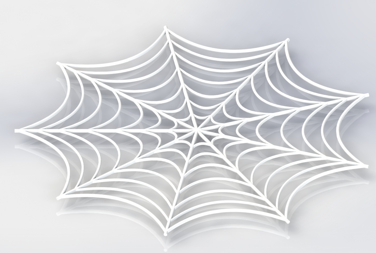 STL file Spider web Halloween・3D printing template to download・Cults