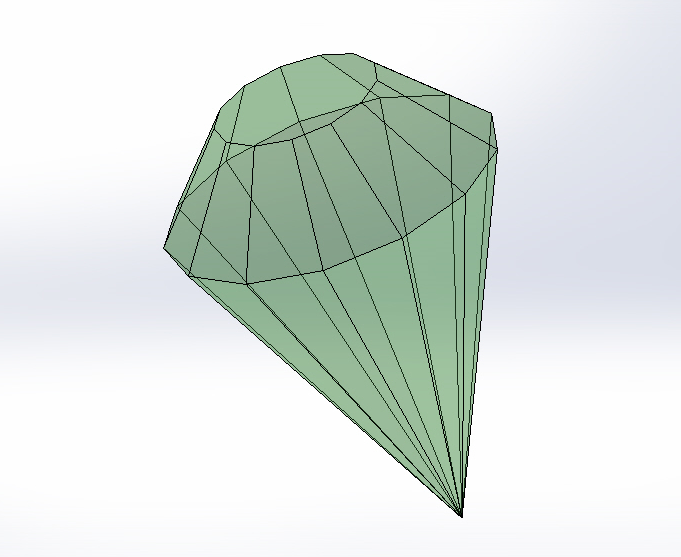Free STL file Green Diamond 💎・3D printing idea to download・Cults