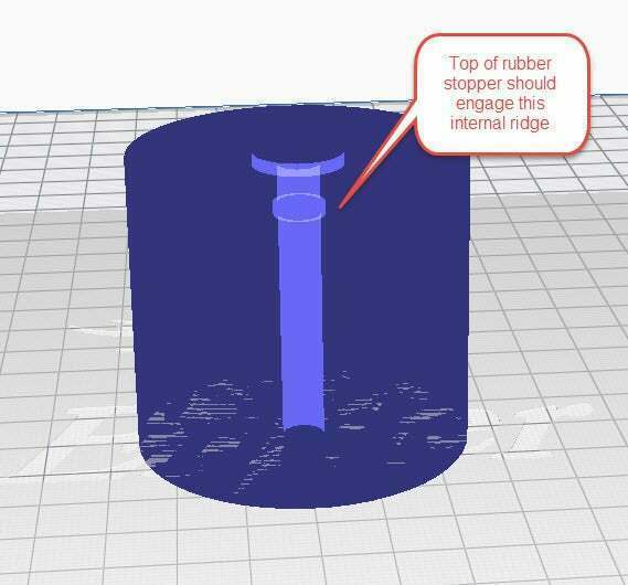 Free STL file GE GNSF35Z01 Water Softener Float Replacement・3D printing ...