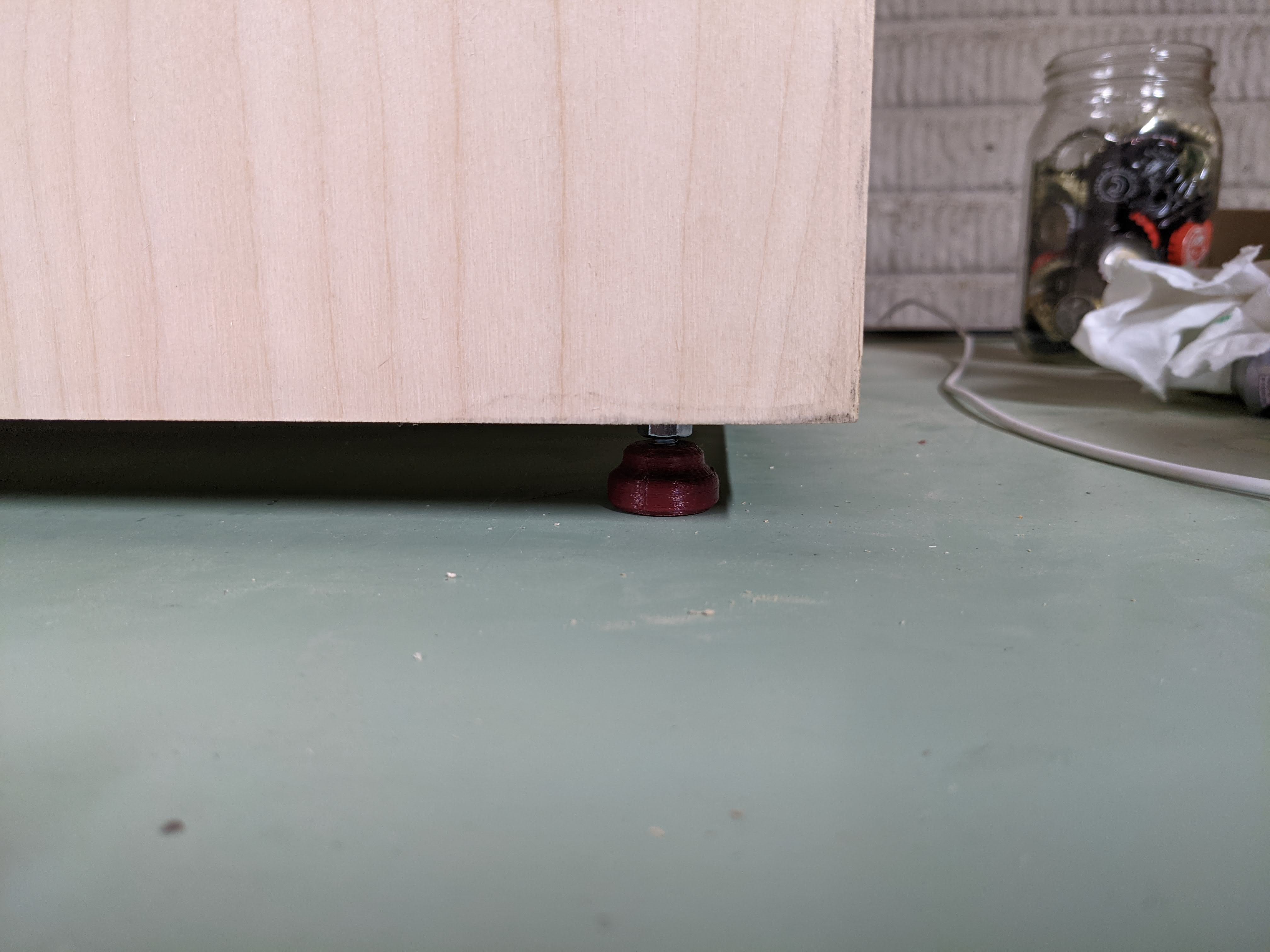 Free STL file Bottom Mount Leveling Feet・Template to download and 3D ...