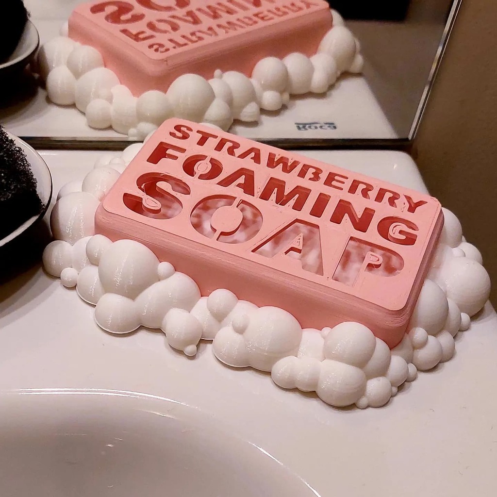 Free STL file Foaming Soap Dish 🧼・3D printing template to download・Cults