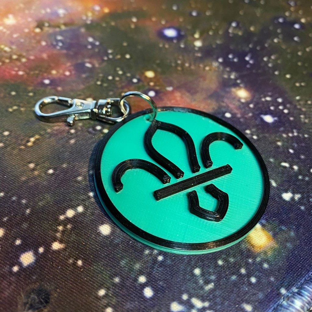 Archivo 3D gratis Scout Logo Keyring・Modelo de impresión 3D para ...