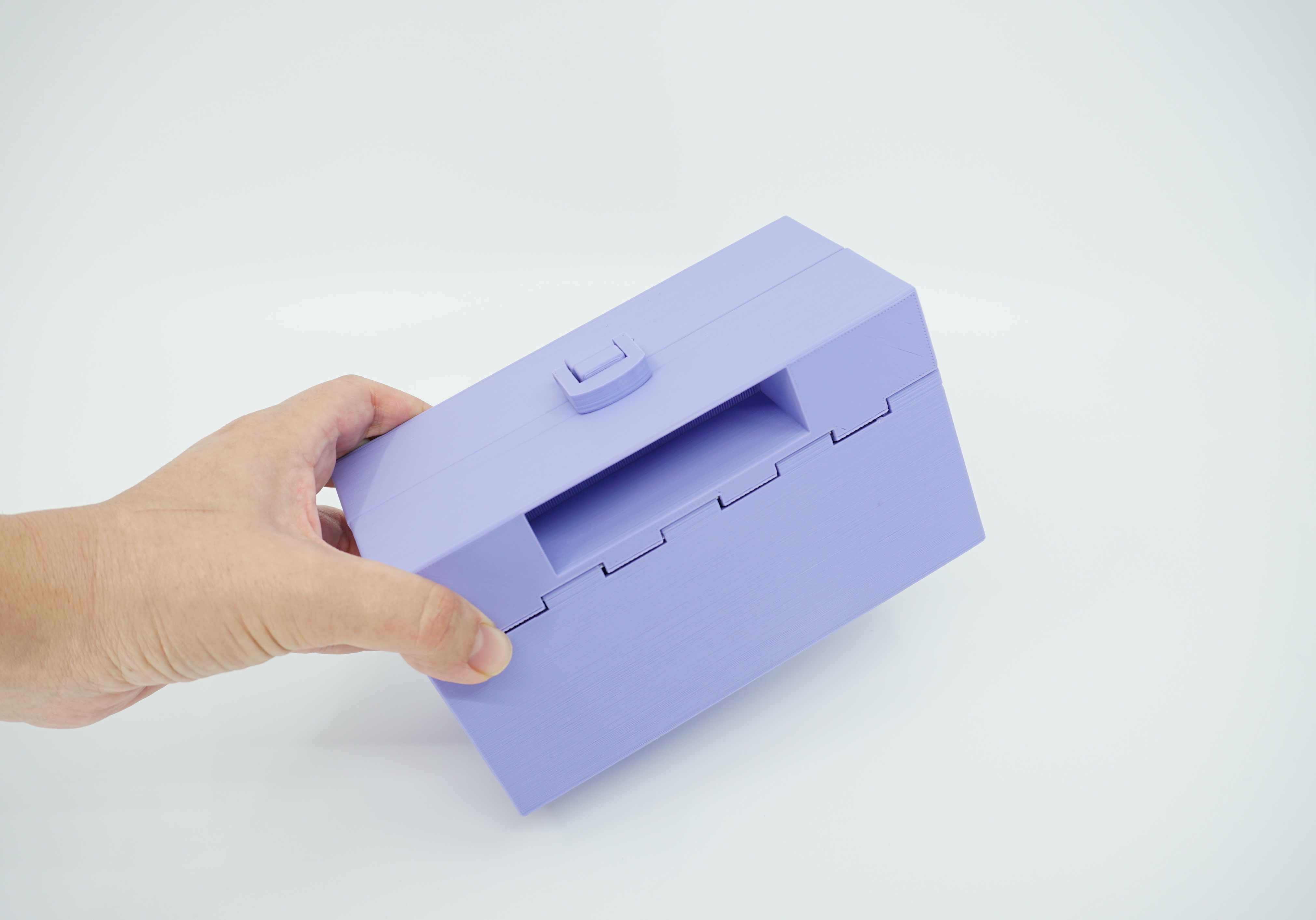 STL file Small Purse, Highly Organized Sturdy Clutch With Built-in ...