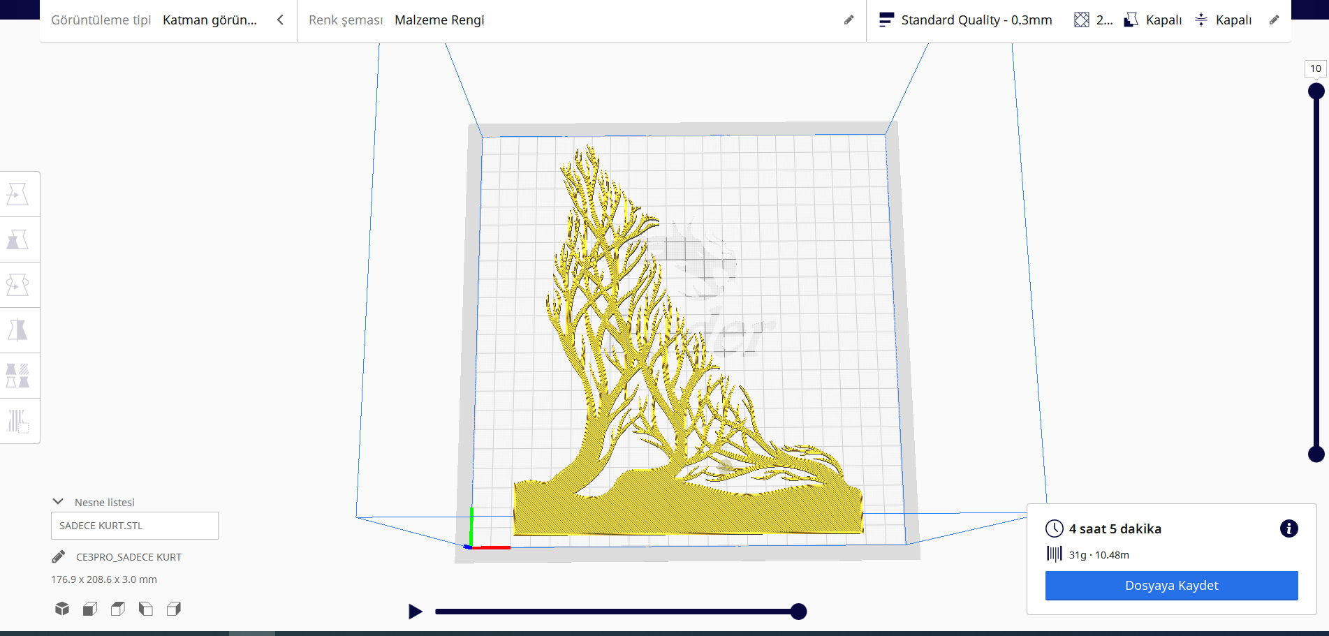 STL file WOLF・Model to download and 3D print・Cults