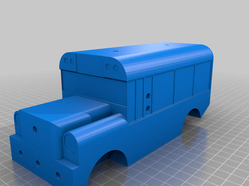 Free STL file Modular Bus 🚌・3D printable model to download・Cults