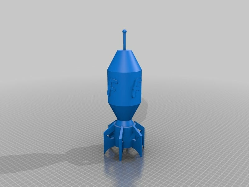 Free STL file F bomb・3D printing design to download・Cults