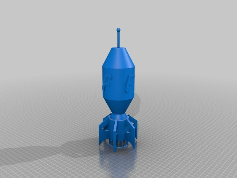 Free STL file F bomb・3D printing design to download・Cults