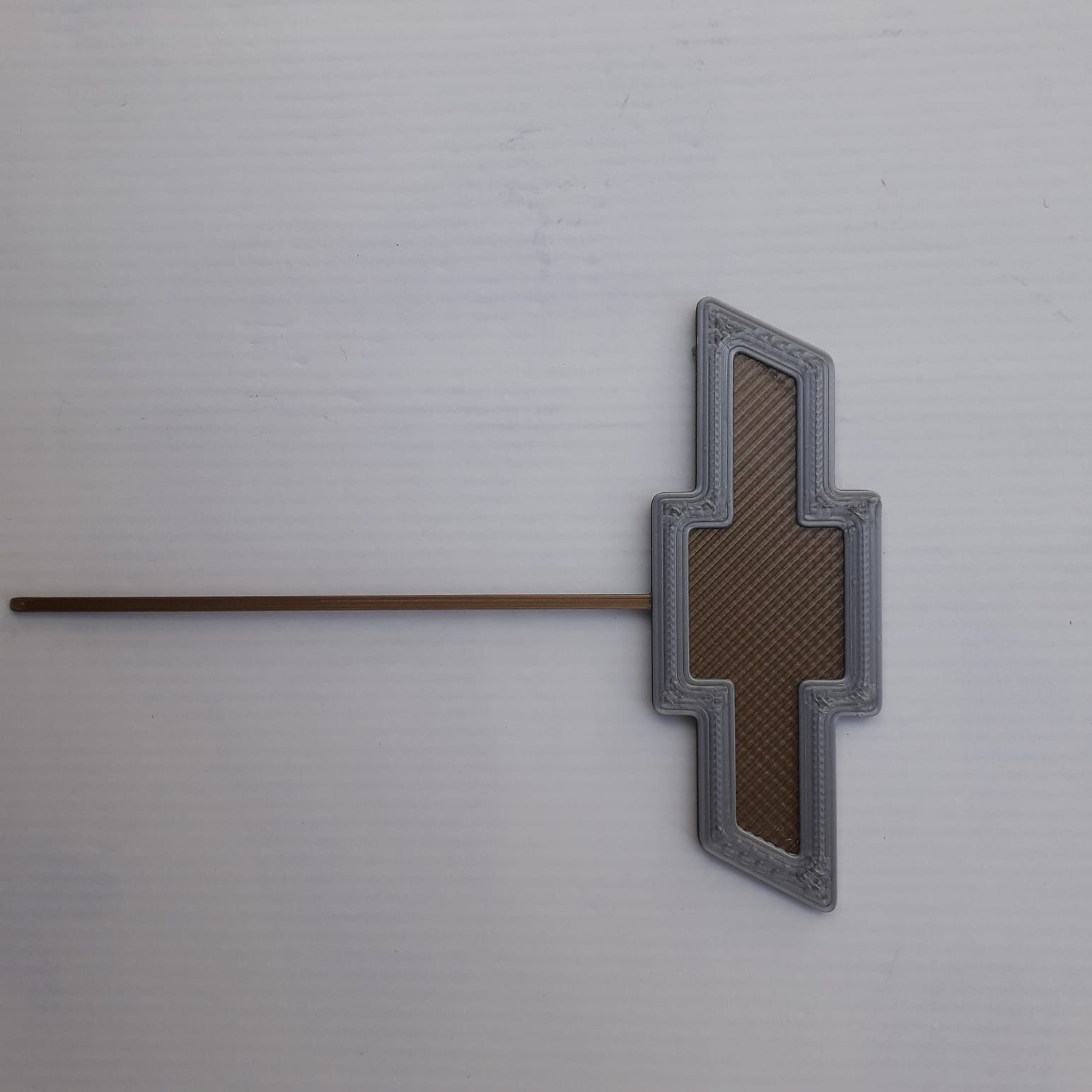 STL file CHEVROLET CAKE TOPPER・3D printing design to download・Cults