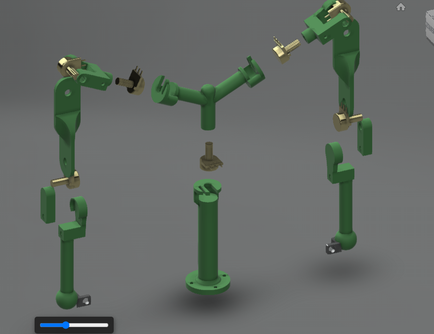 3D file Humanoid Battle Robot (stl, schematics and codes)・Model to ...