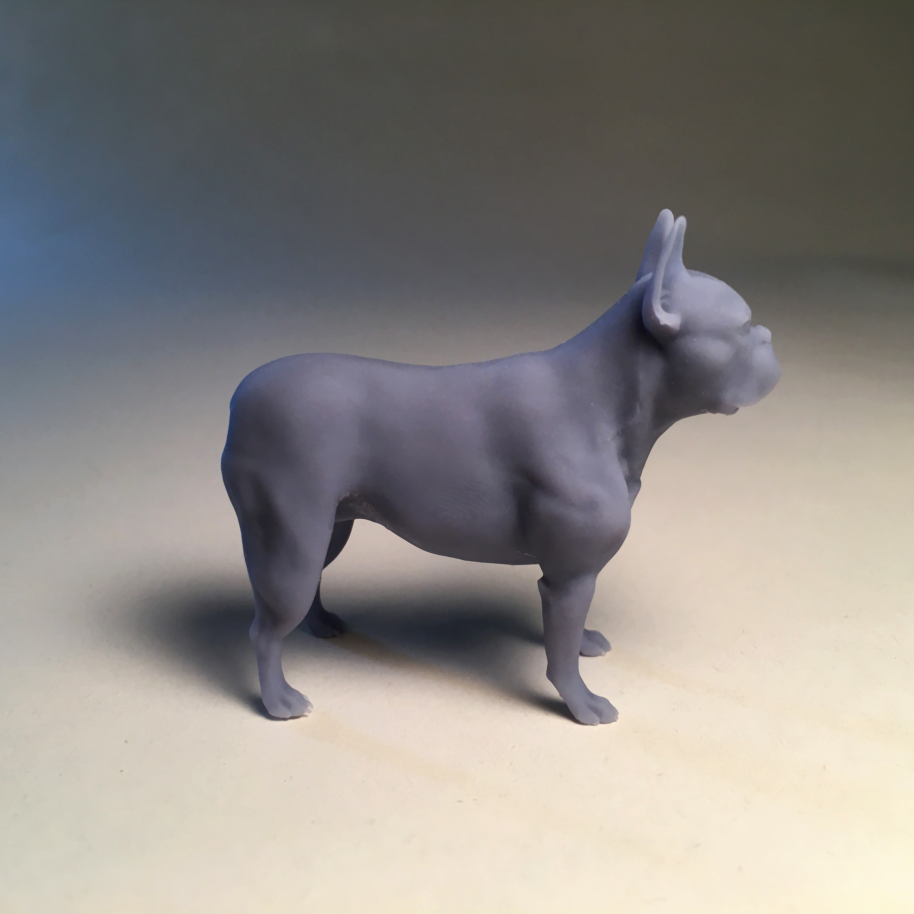 STL file The Frenchie in Standard Pose | Foundation Series・Template to ...