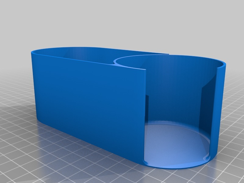 Free 3D file Cotton buds and pads container with lid - in vase mode・3D ...