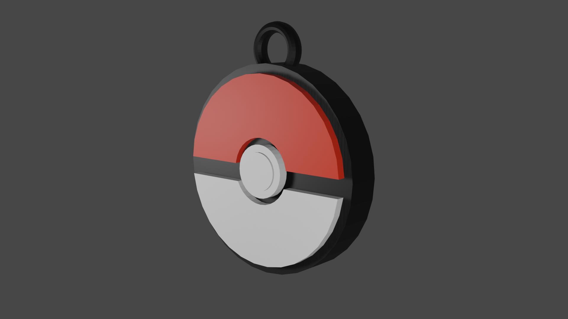 Free STL file POKEBALL KEY CHAIN・3D printing design to download・Cults