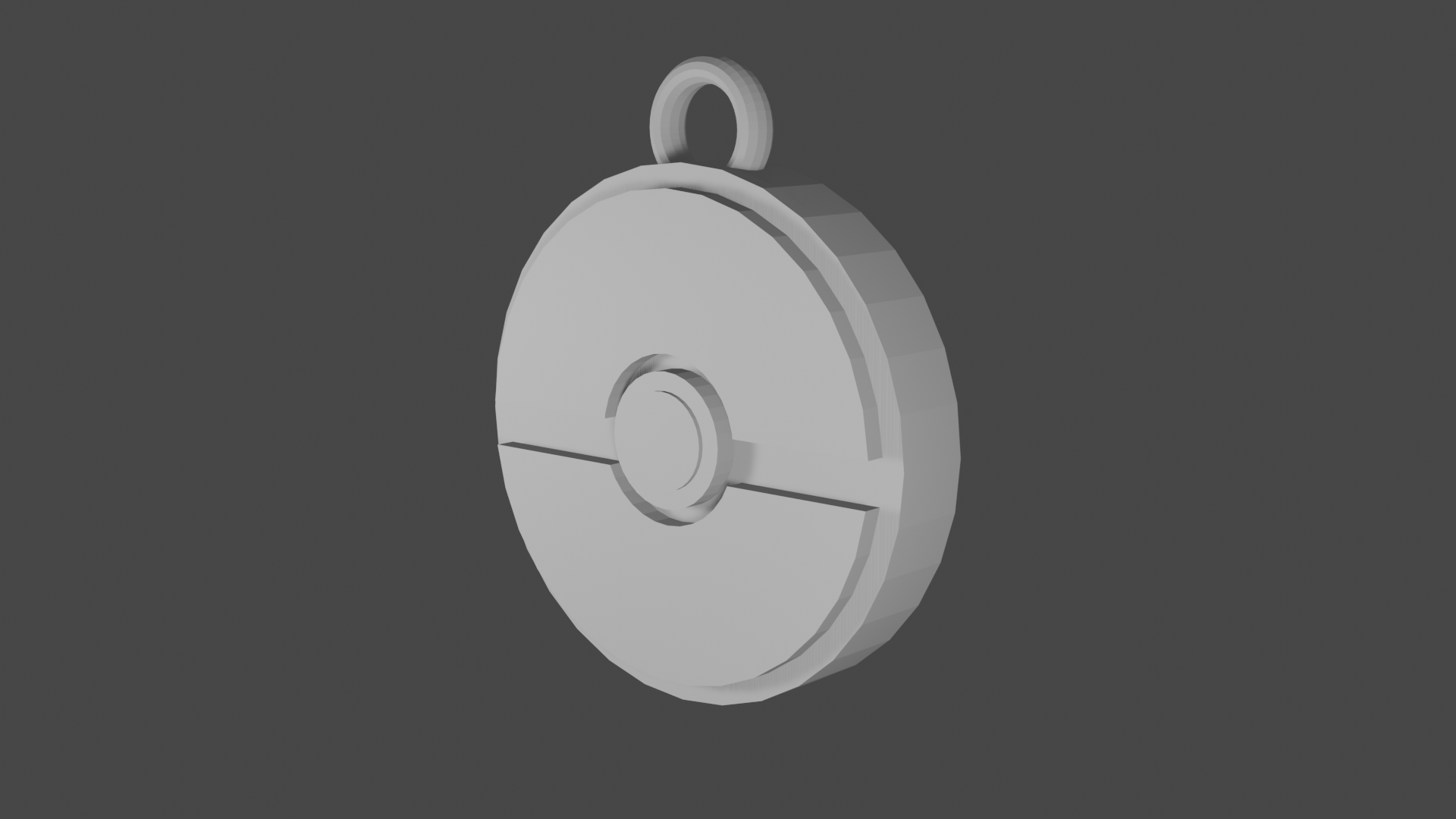 Free STL file POKEBALL KEY CHAIN・3D printing design to download・Cults