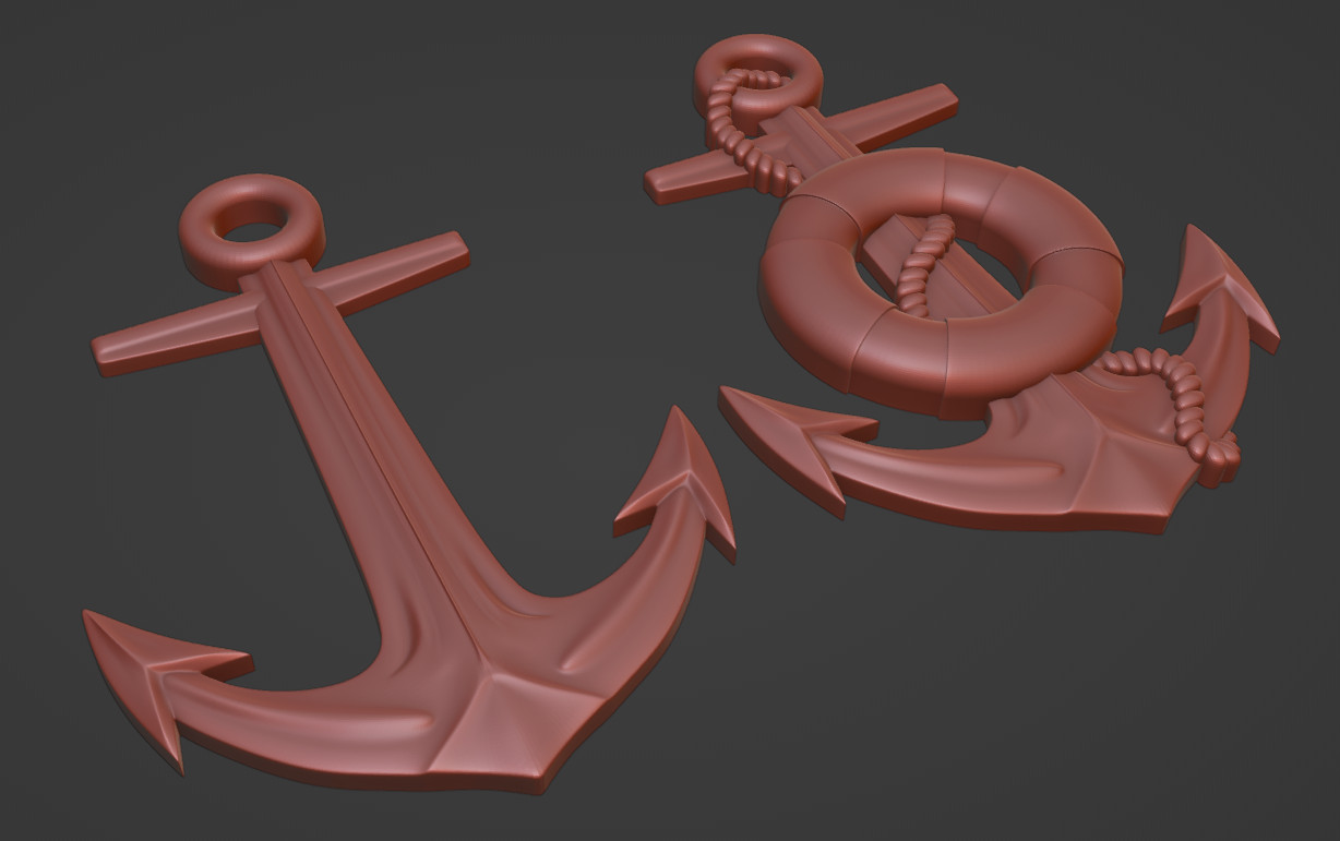 STL file Sea anchor・3D printer design to download・Cults