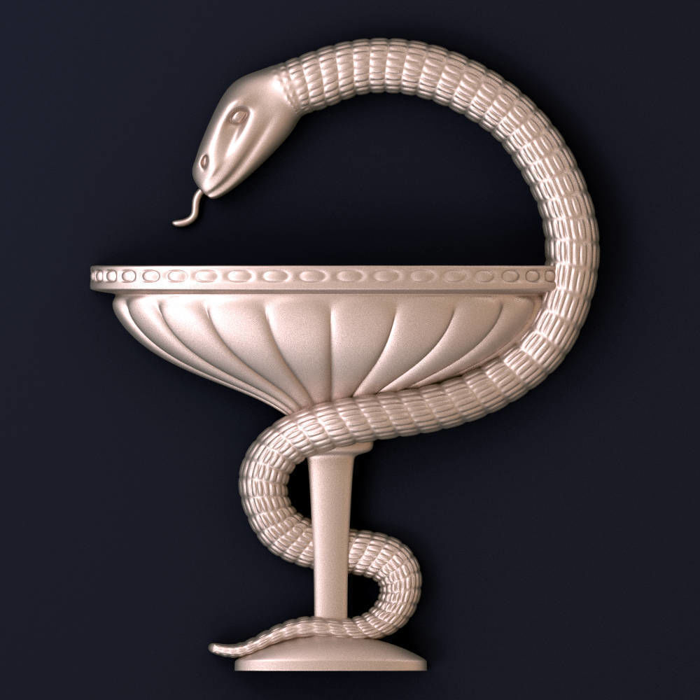 STL file Medical symbol・Design to download and 3D print・Cults