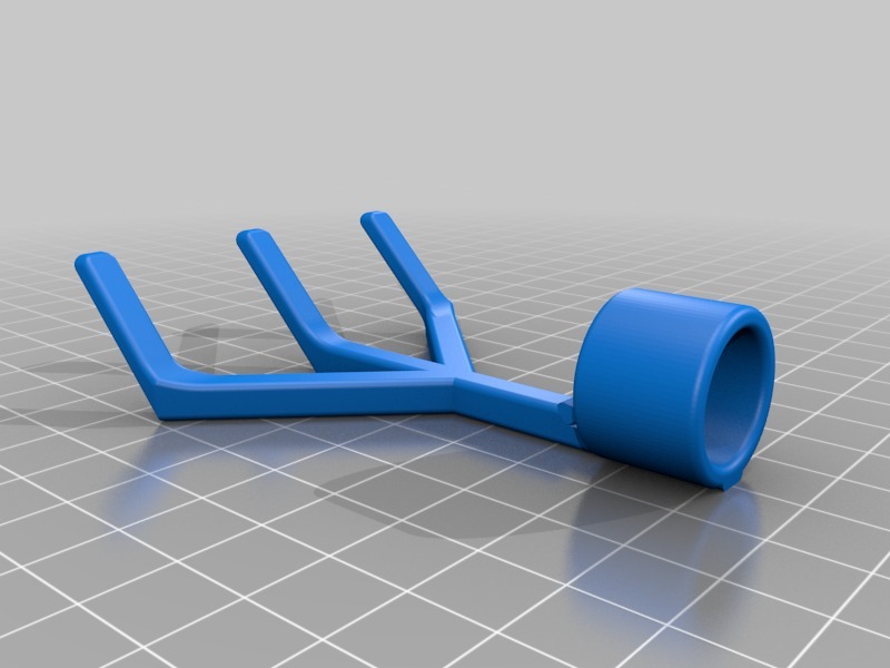 Free 3D file Finger Rakes (Backscratchers)・3D printing model to ...