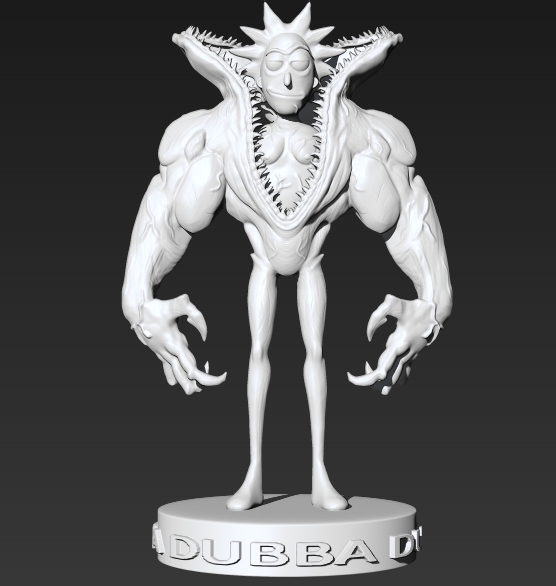 STL file Venom-Rick Rick And Morty 👹・3D printing design to download・Cults