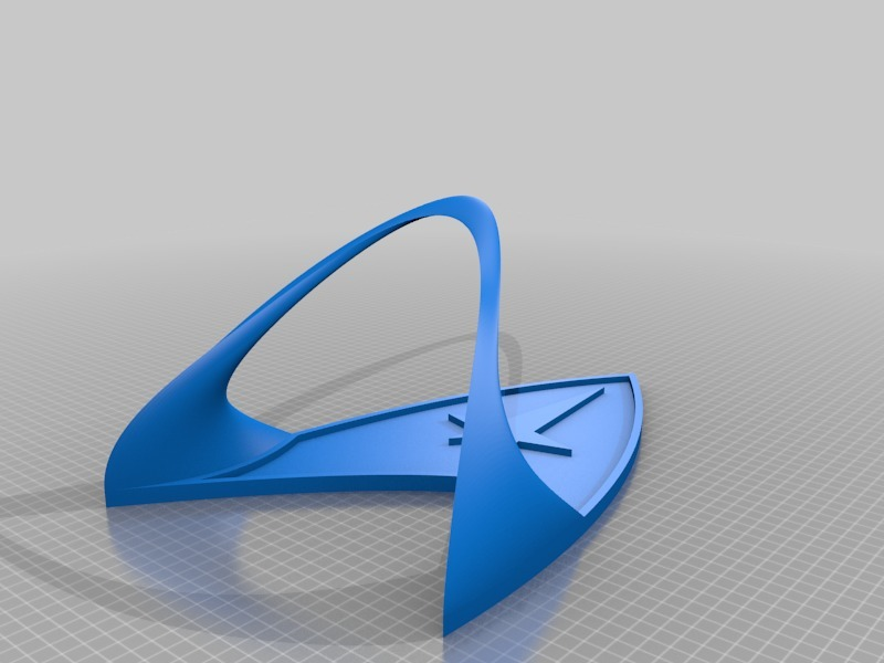 Free 3D file Star Trek Federation Model Stand・Object to download and to ...