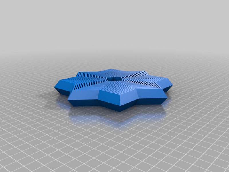 Free 3D file Mega Fidget Star・3D print object to download・Cults