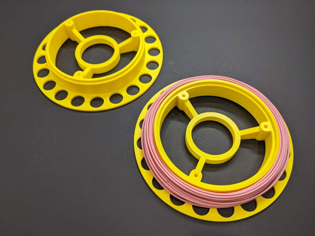 Free 3D file Small Filament Spool for Samples and Leftovers・3D printer ...