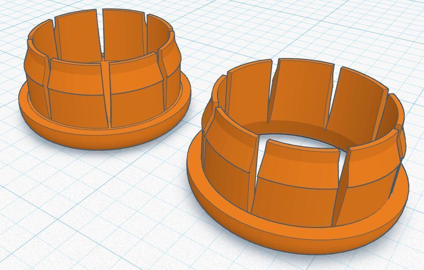 Free STL file 1 Inch Tubing End Caps (.065" Wall)・3D printable object ...