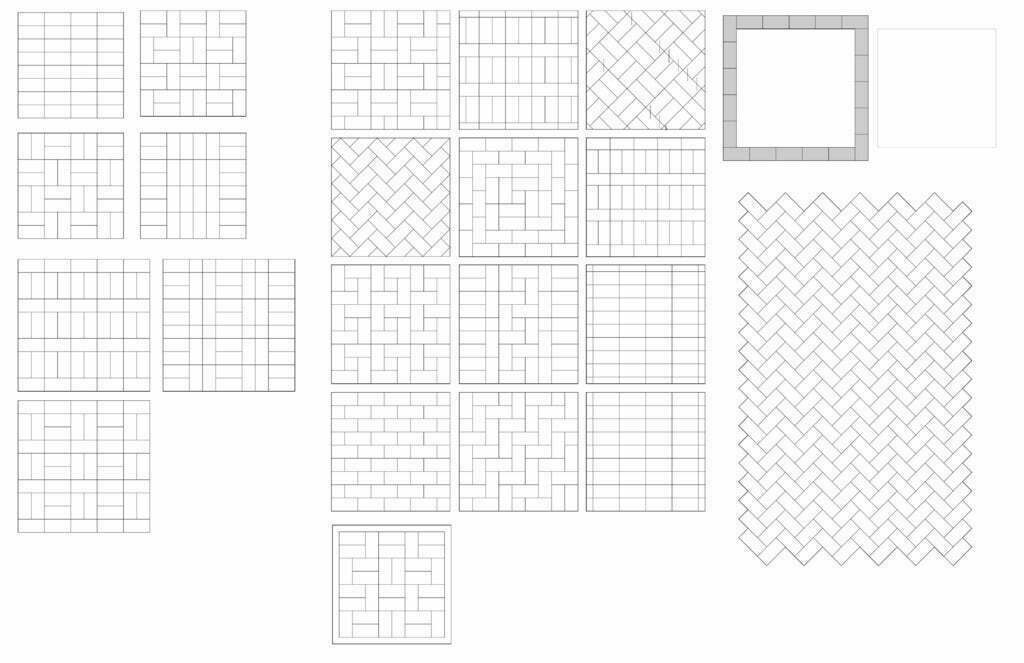 Бесплатный STL файл Brick Pattern Layouts for Lasercutter and 3D ...