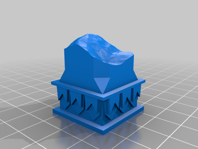 Download free STL file Dwarven Colemn Pillars • Model to 3D print ・ Cults