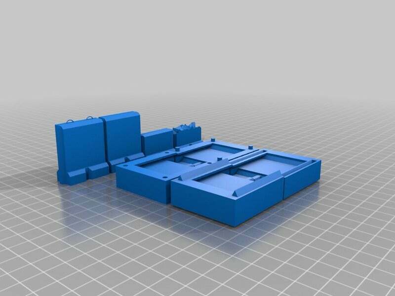 Free STL file 28mm concrete wall; form and mold・3D printer design to ...